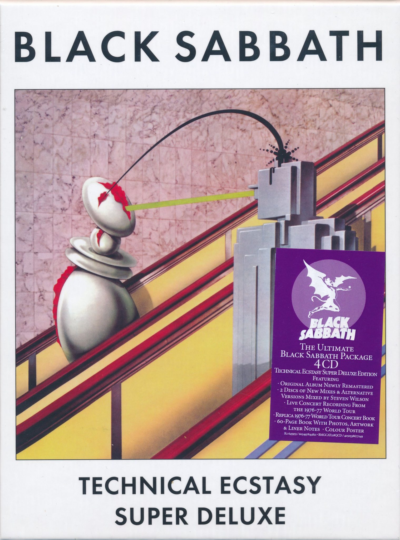 Black Sabbath - Technical Ecstasy Super DeLuxe (4 cd's-fotoboek-poster ...